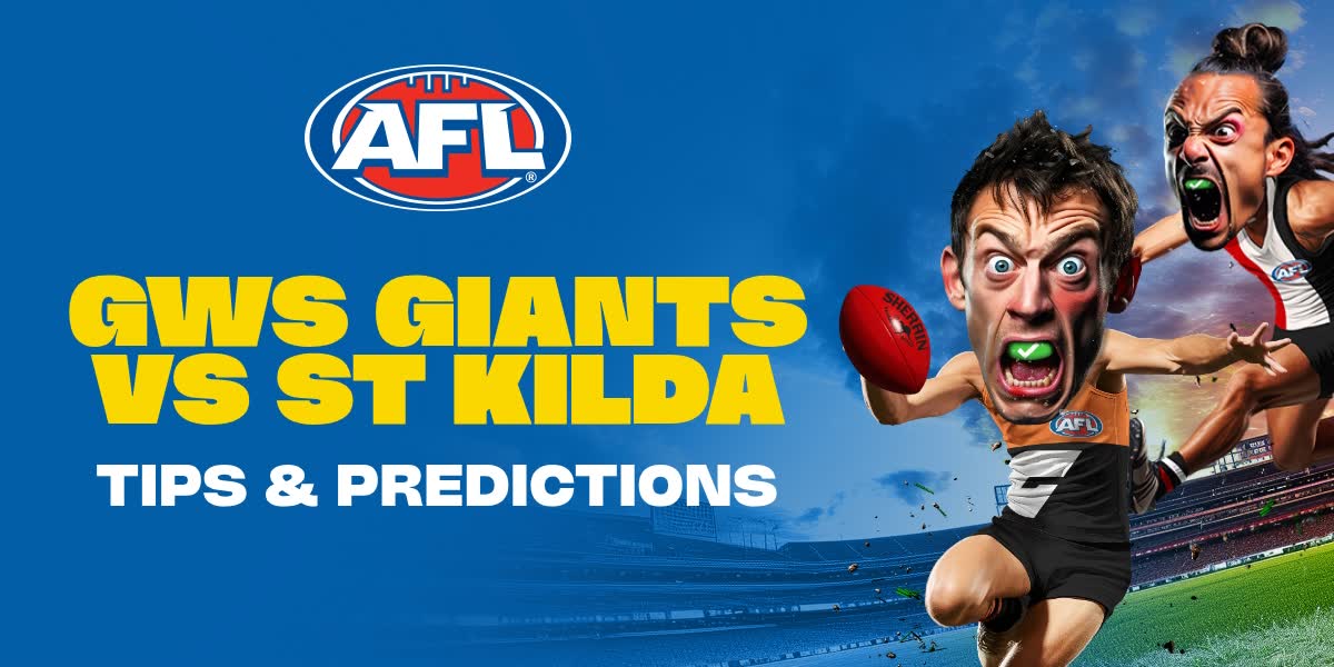 GWS Giants vs St Kilda Saints Prediction - Round 24 2025 | Sportsbet