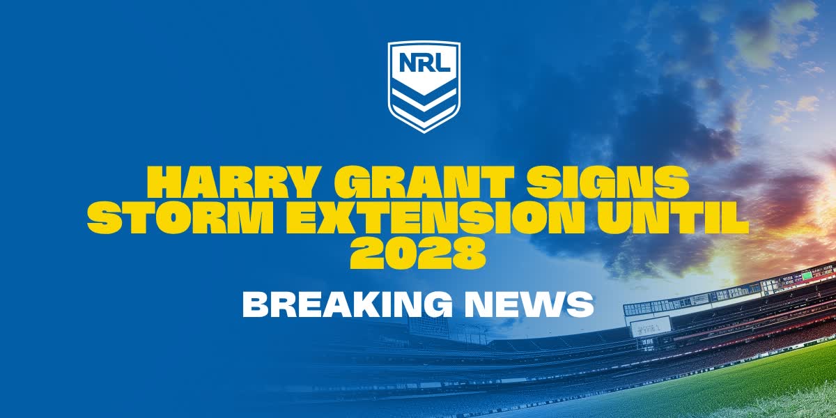 Harry Grant Signs Storm Extension Until 2028 | Sportsbet